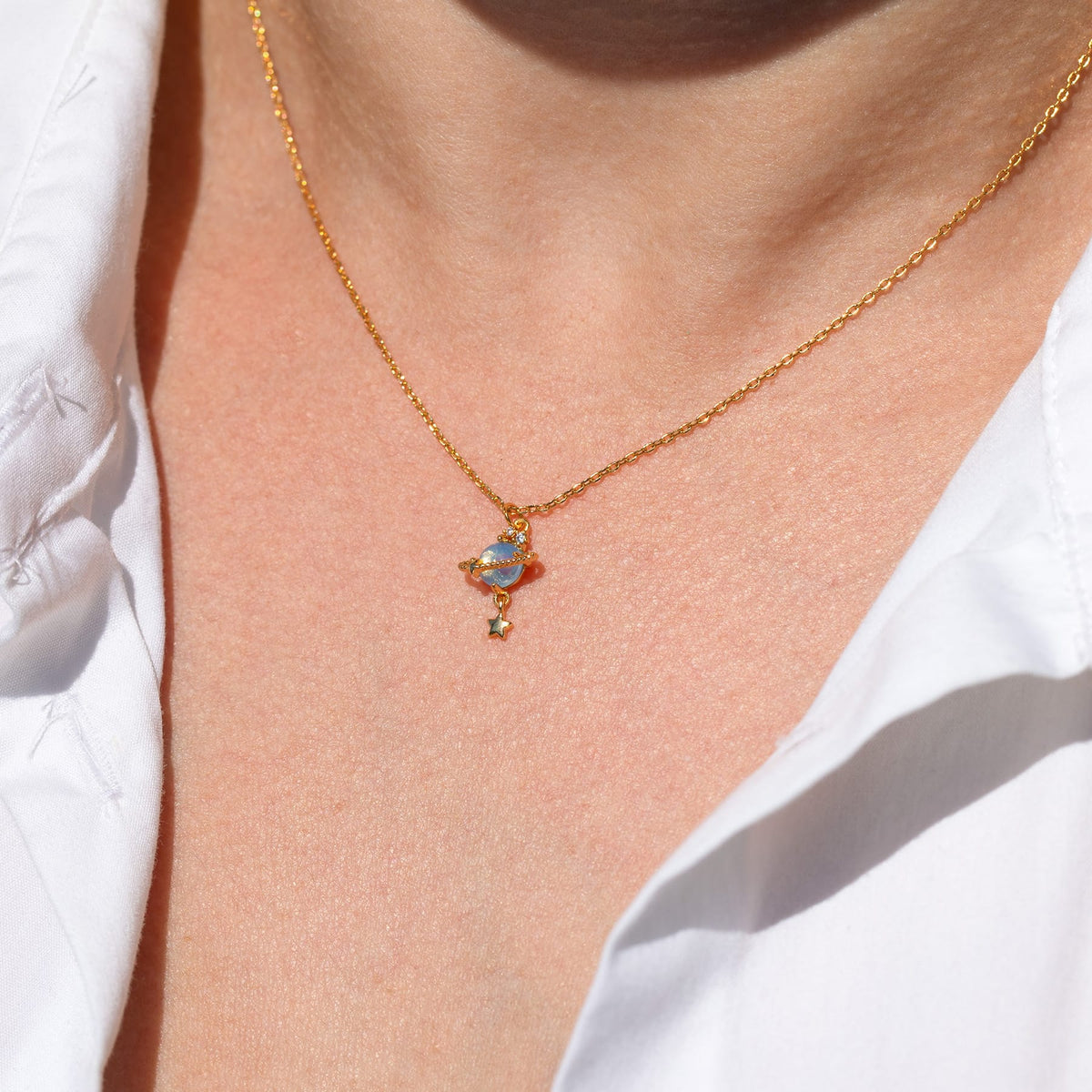 Blue Jupiter Necklace – Girls Crew