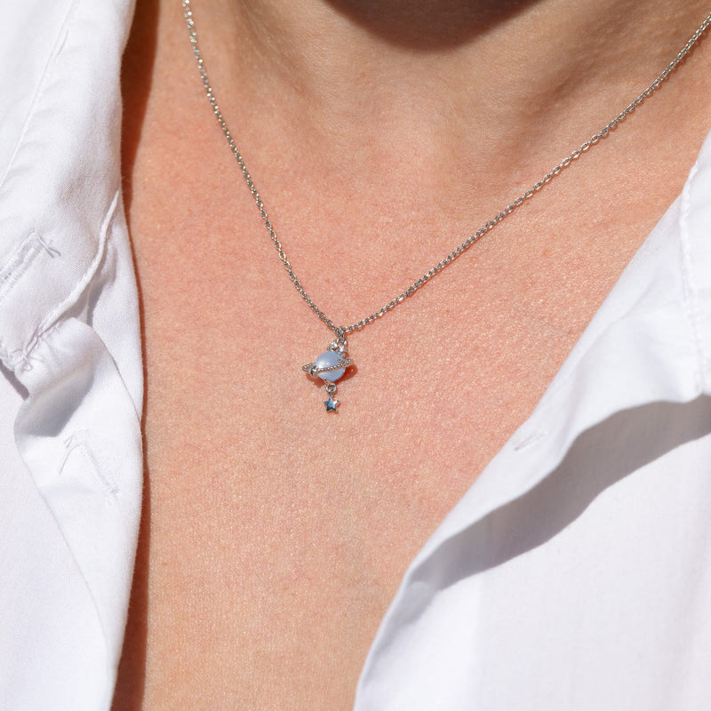 Blue Jupiter Necklace – Girls Crew