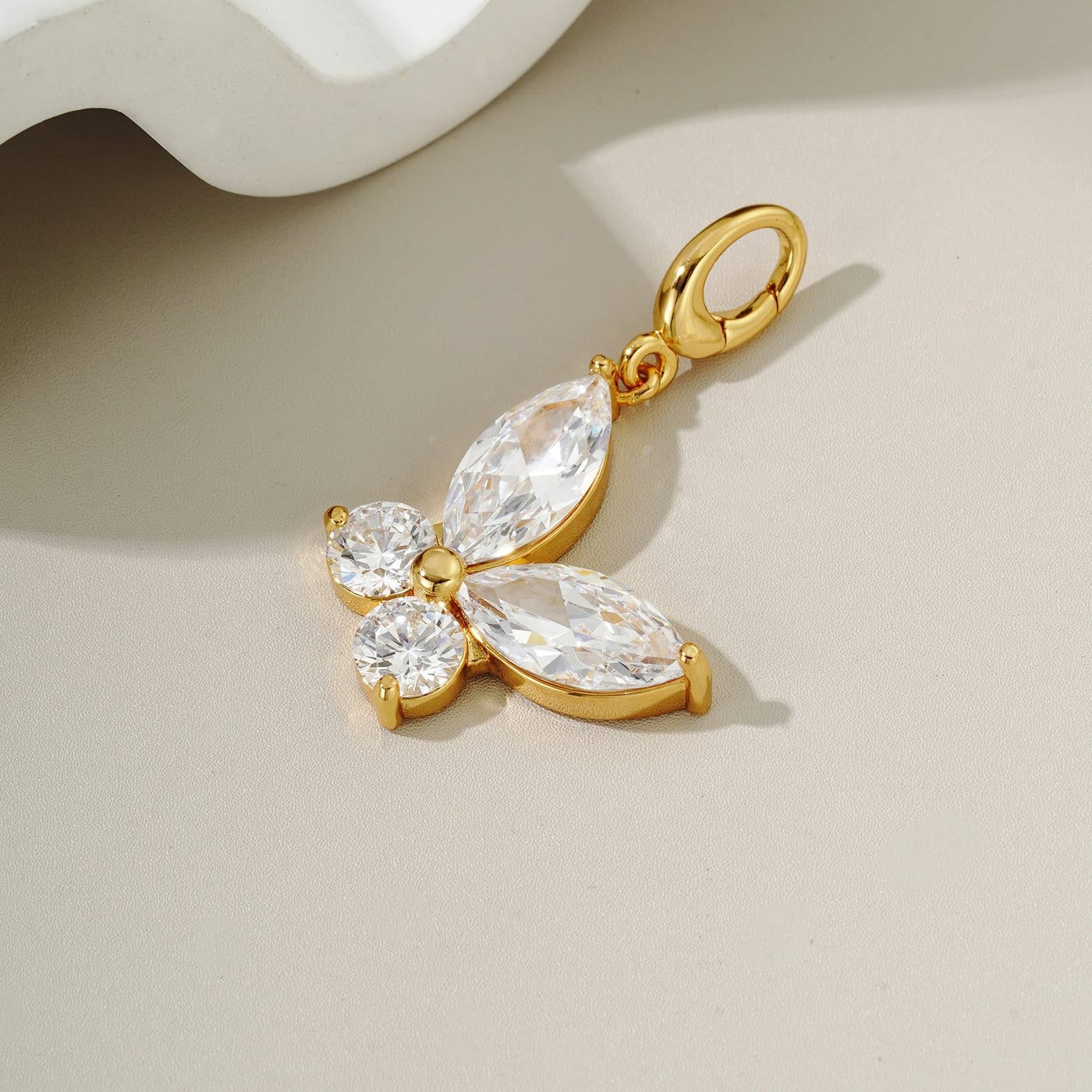 Butterfly Gem Bag Charm – Girls Crew