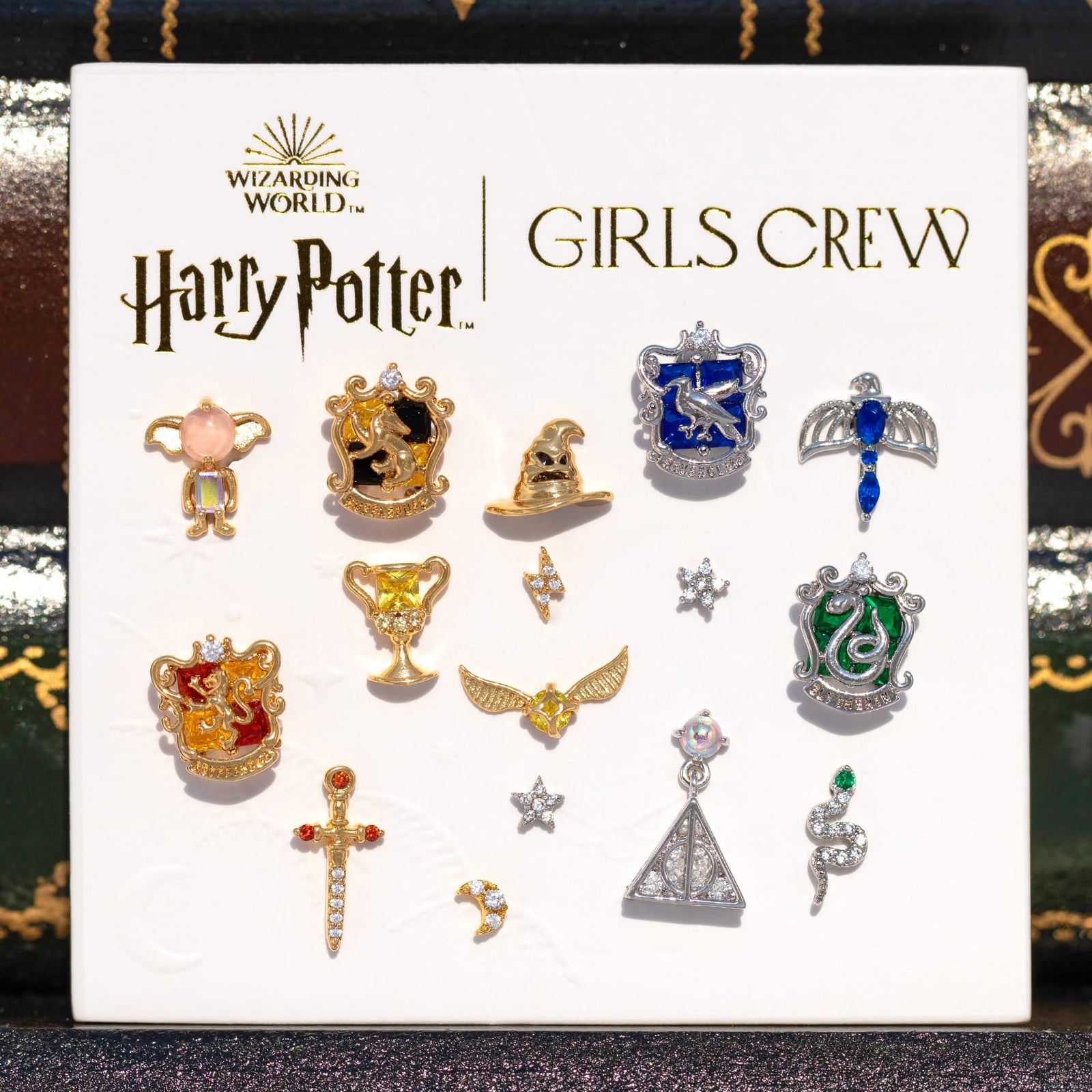 Harry Potter Dobby Is A Free Elf Studs – Girls Crew