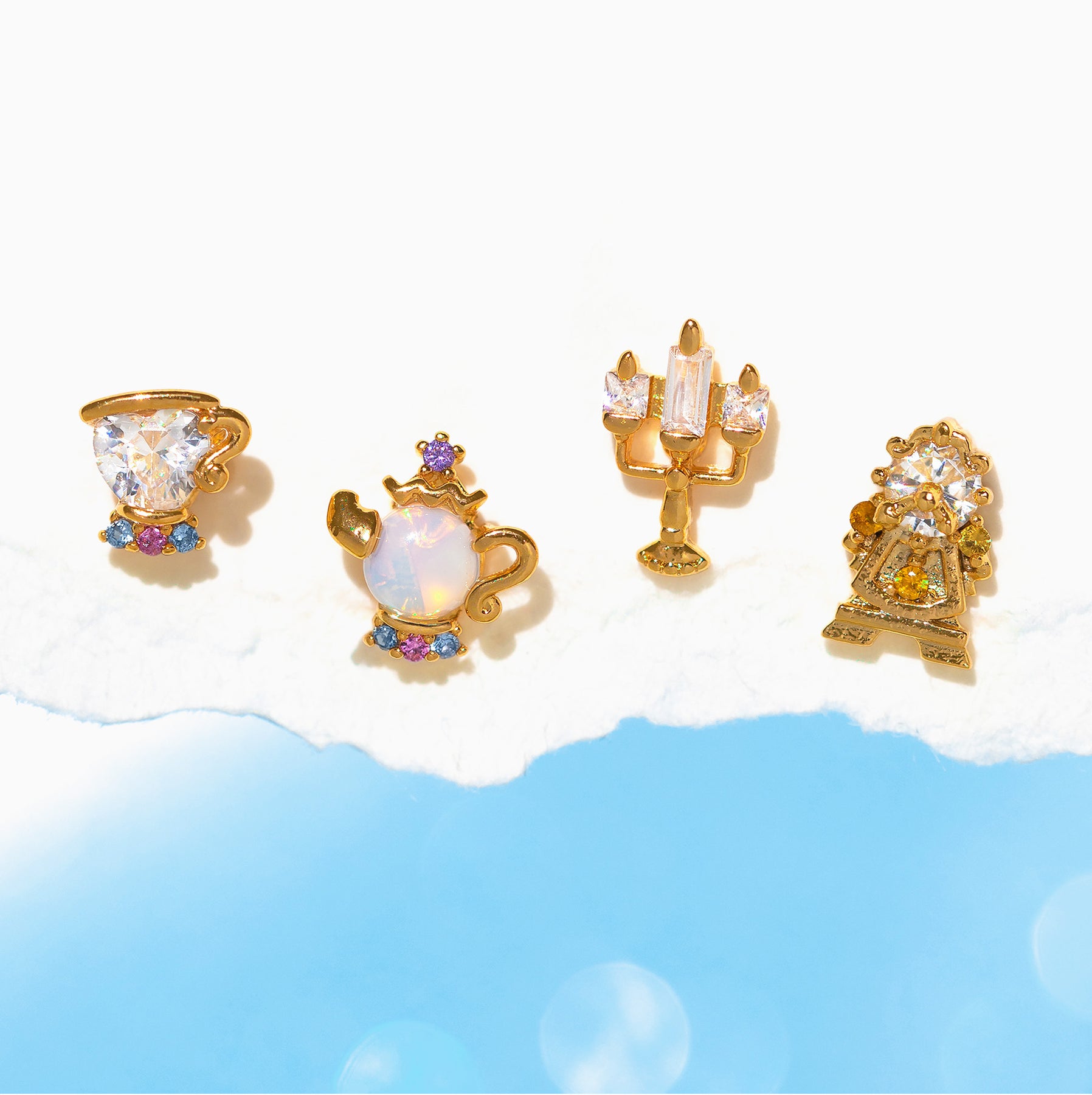 Disney Princess Be Our Guest Earring Set – Girls Crew