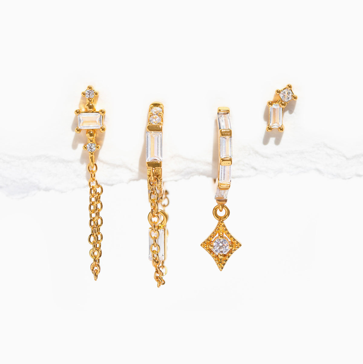 Golden Era Earring Set – Girls Crew