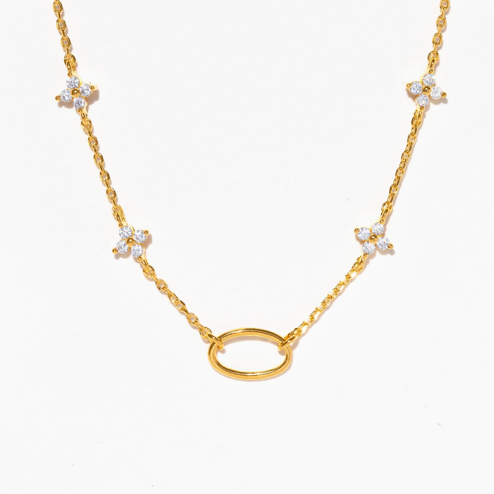 Shimmer Blossom Necklace for Charms – Girls Crew