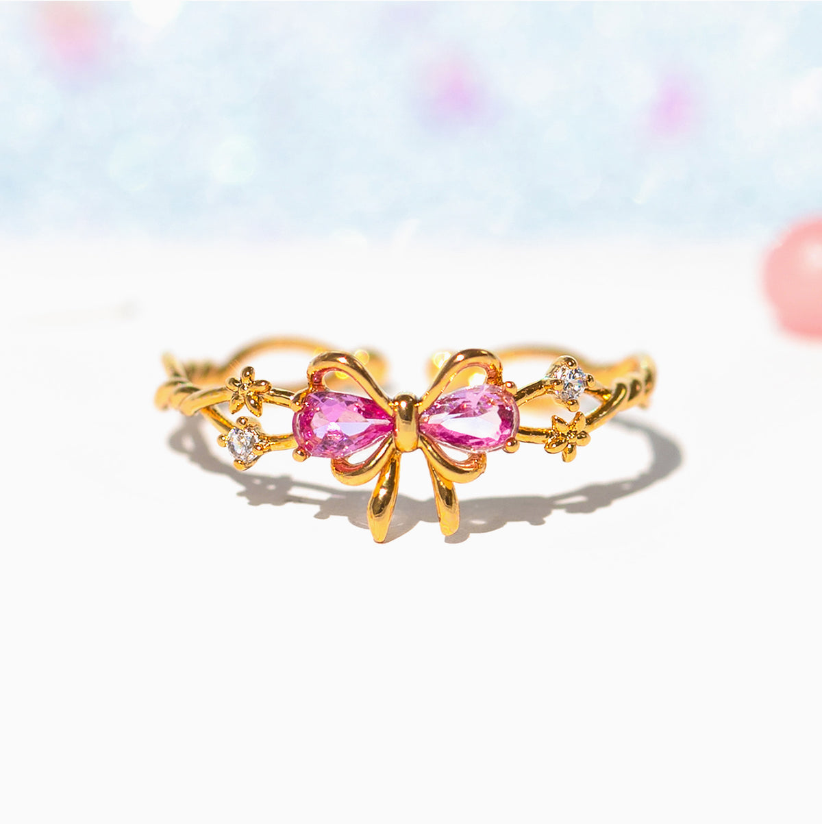 Pretty In Pink Ring – Girls Crew