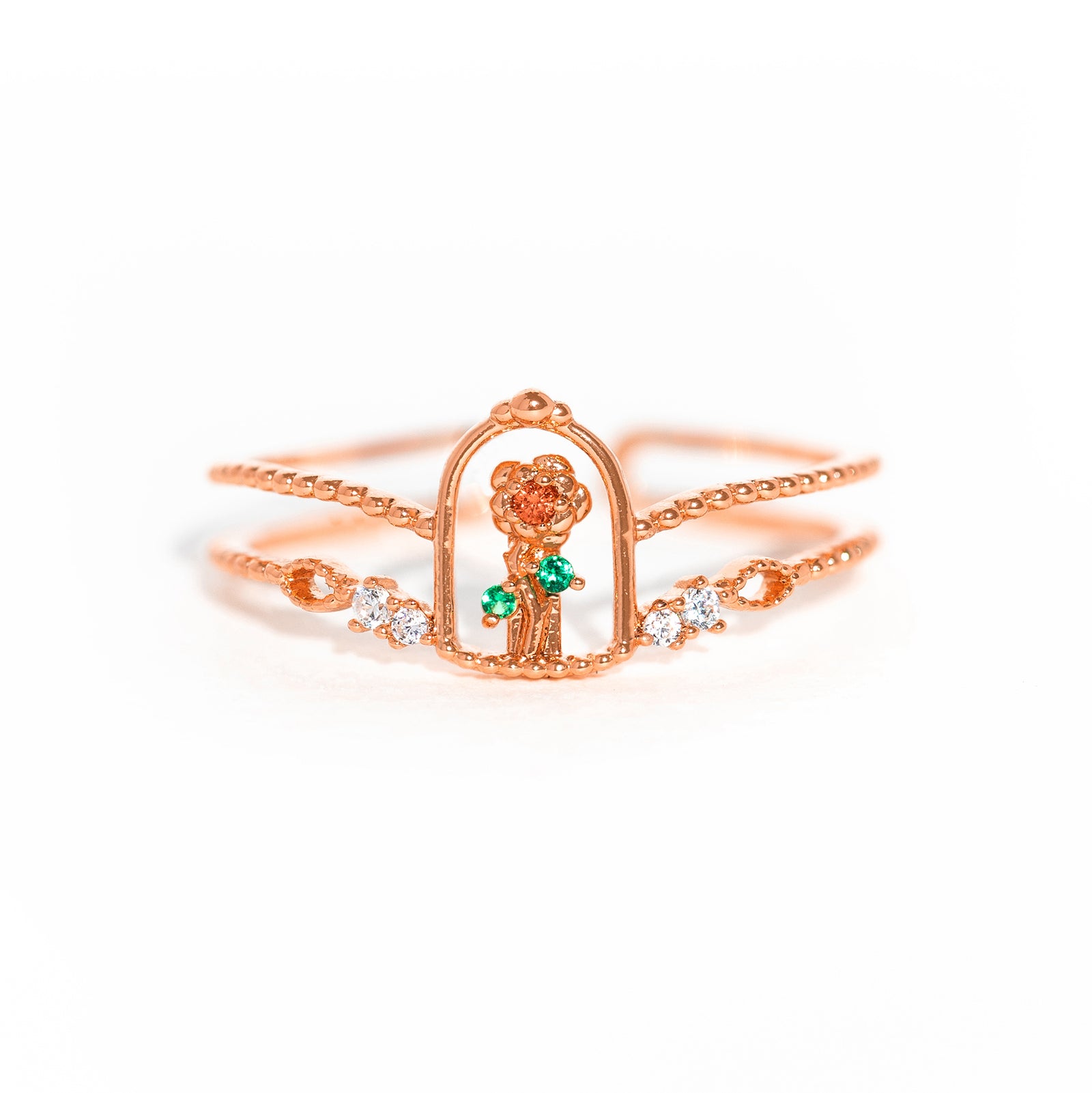 Disney Beauty & The Beast Enchanted Rose Ring – Girls Crew