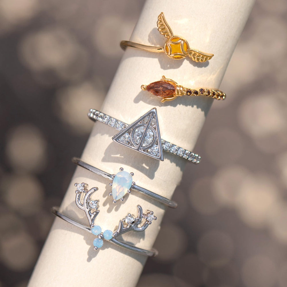 Harry Potter Golden Snitch Adjustable Ring – Girls Crew