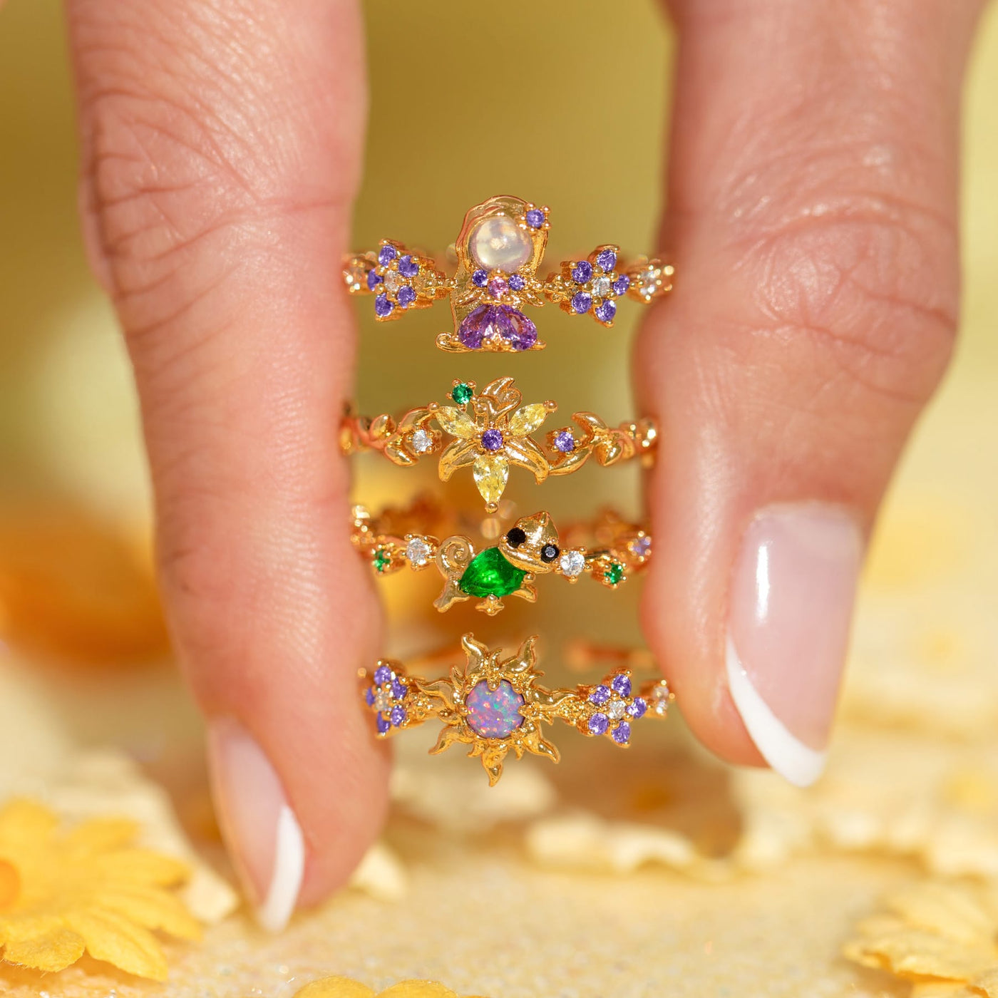 Disney Tangled Corona's Crest Sun Ring – Girls Crew