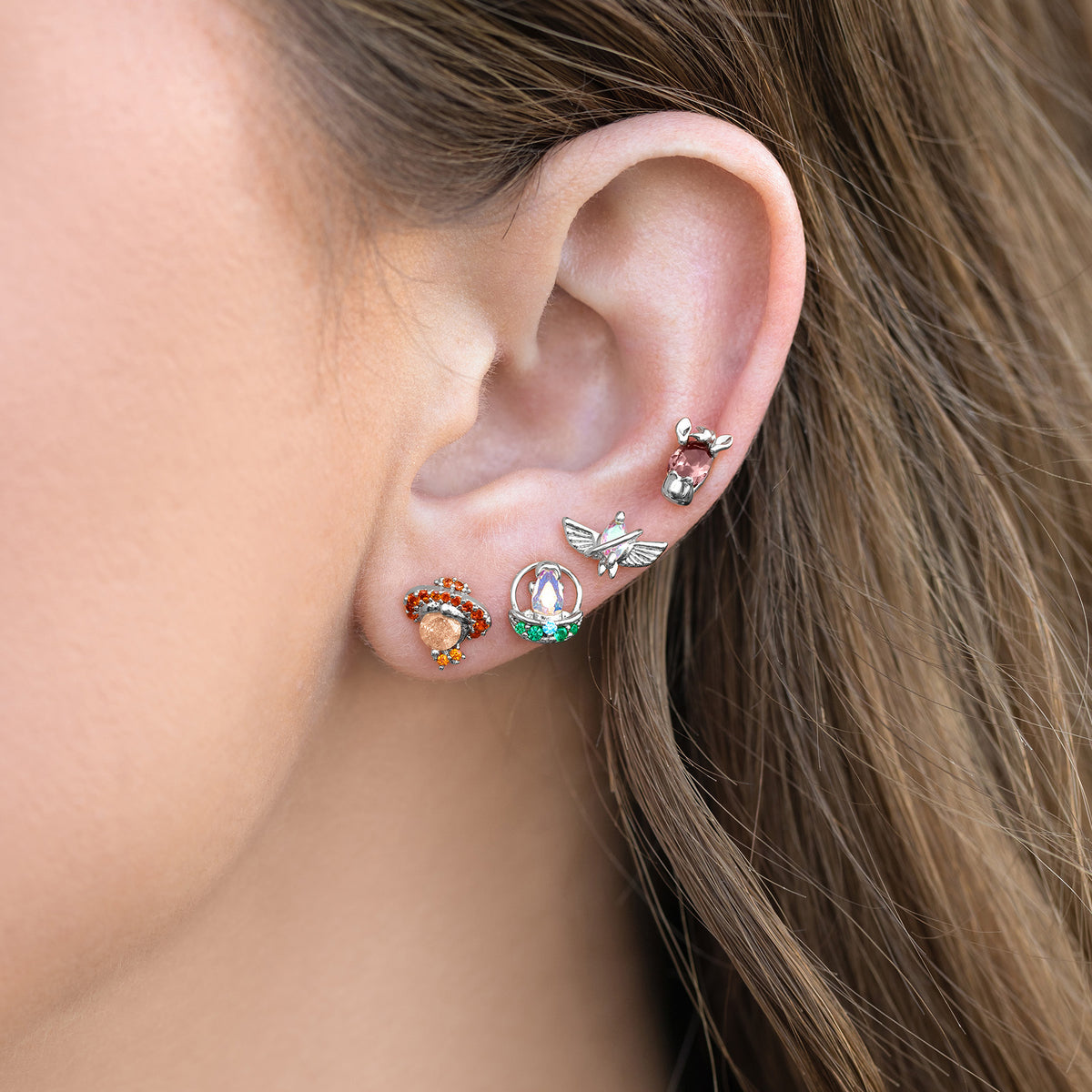 Pixar Toy Story Buzz & Jessie Earring Set – Girls Crew