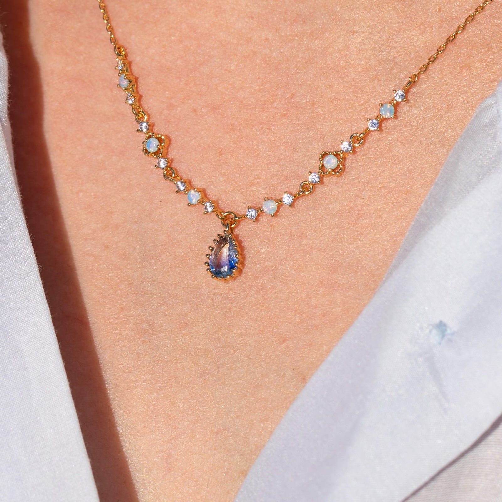 Something Blue Necklace – Girls Crew