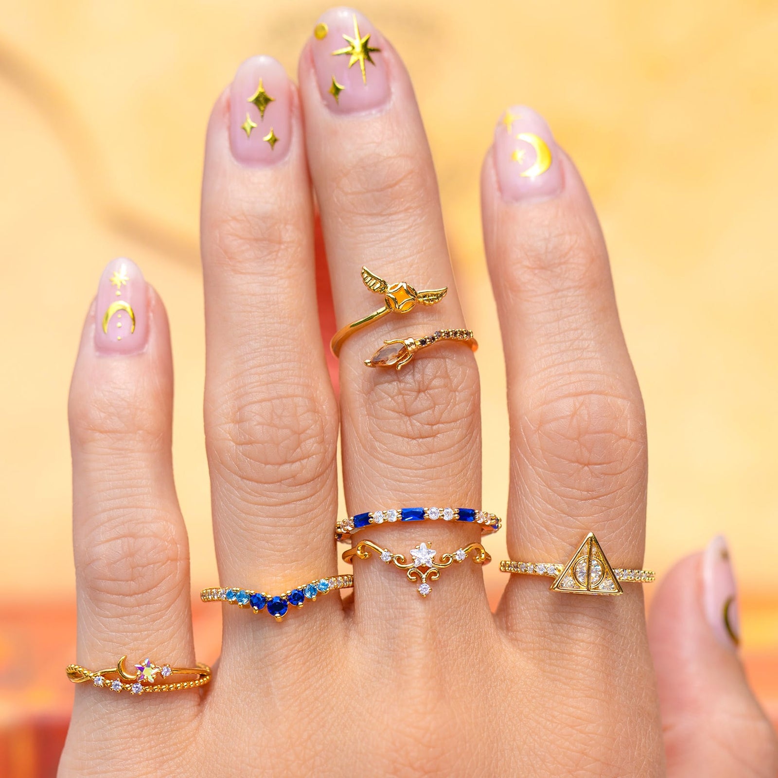 Harry Potter Golden Snitch Adjustable Ring – Girls Crew