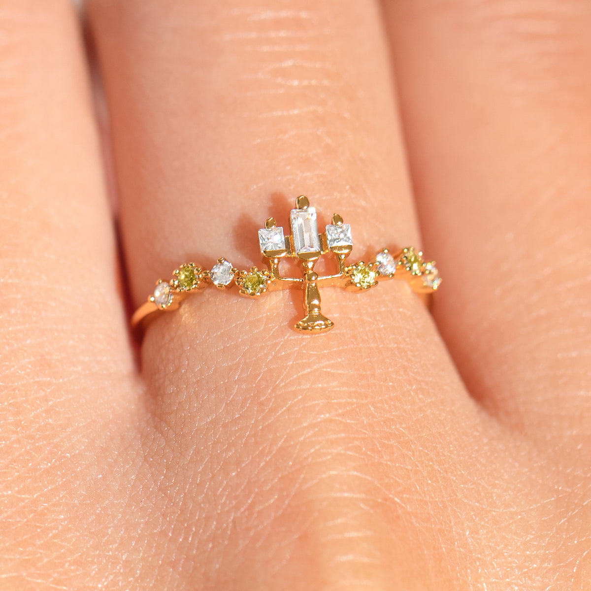 Disney Beauty & The Beast Lumiere Ring – Girls Crew
