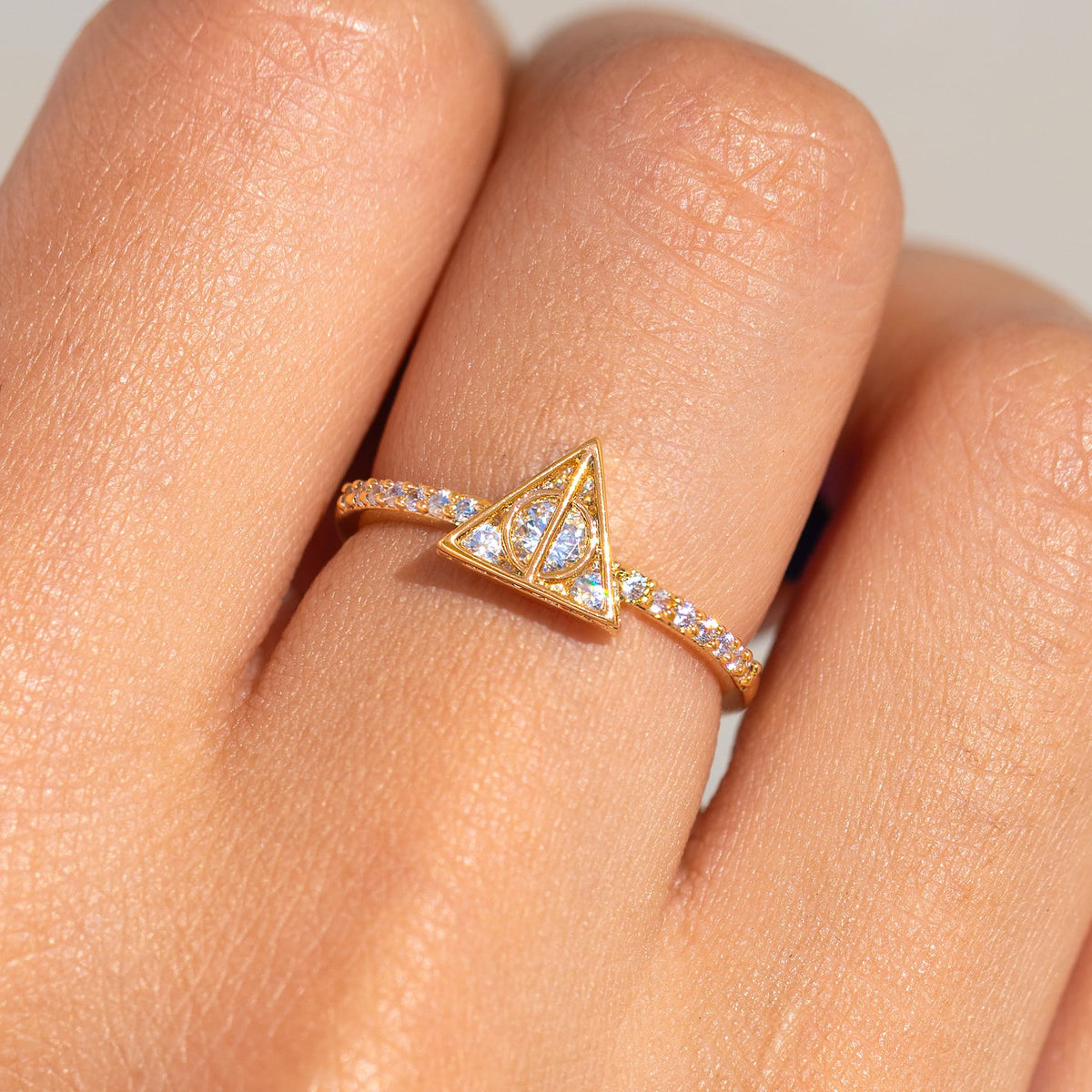 Harry Potter Deathly Hallows Ring – Girls Crew