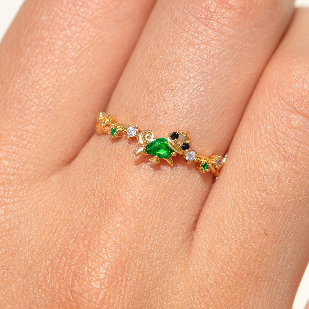 Disney Tangled Pascal Ring – Girls Crew