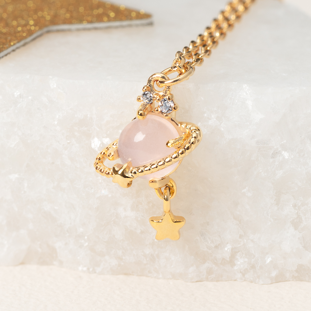 Pink Jupiter Necklace – Girls Crew