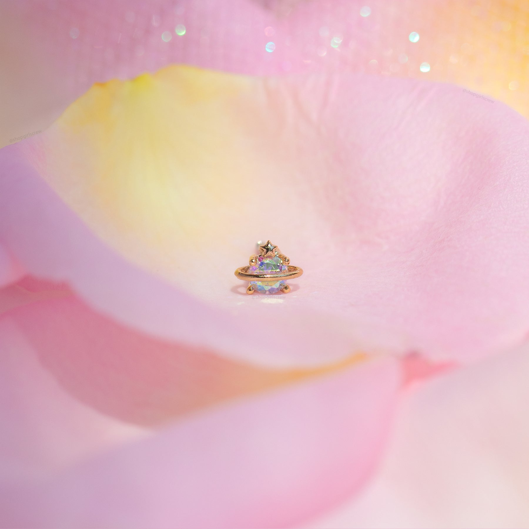 Petite Planet Piercing Style Earring – Girls Crew