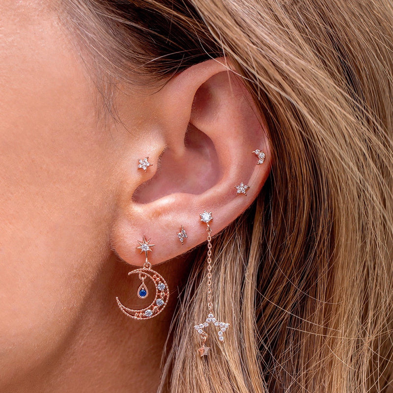 Teeny Tiny Galaxy Studs – Girls Crew