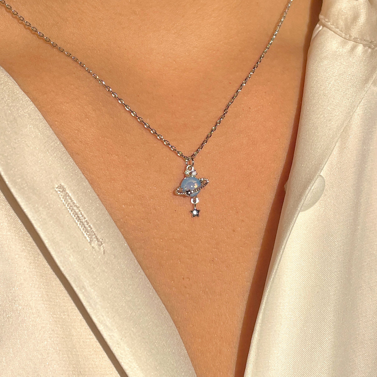 Blue Jupiter Necklace – Girls Crew