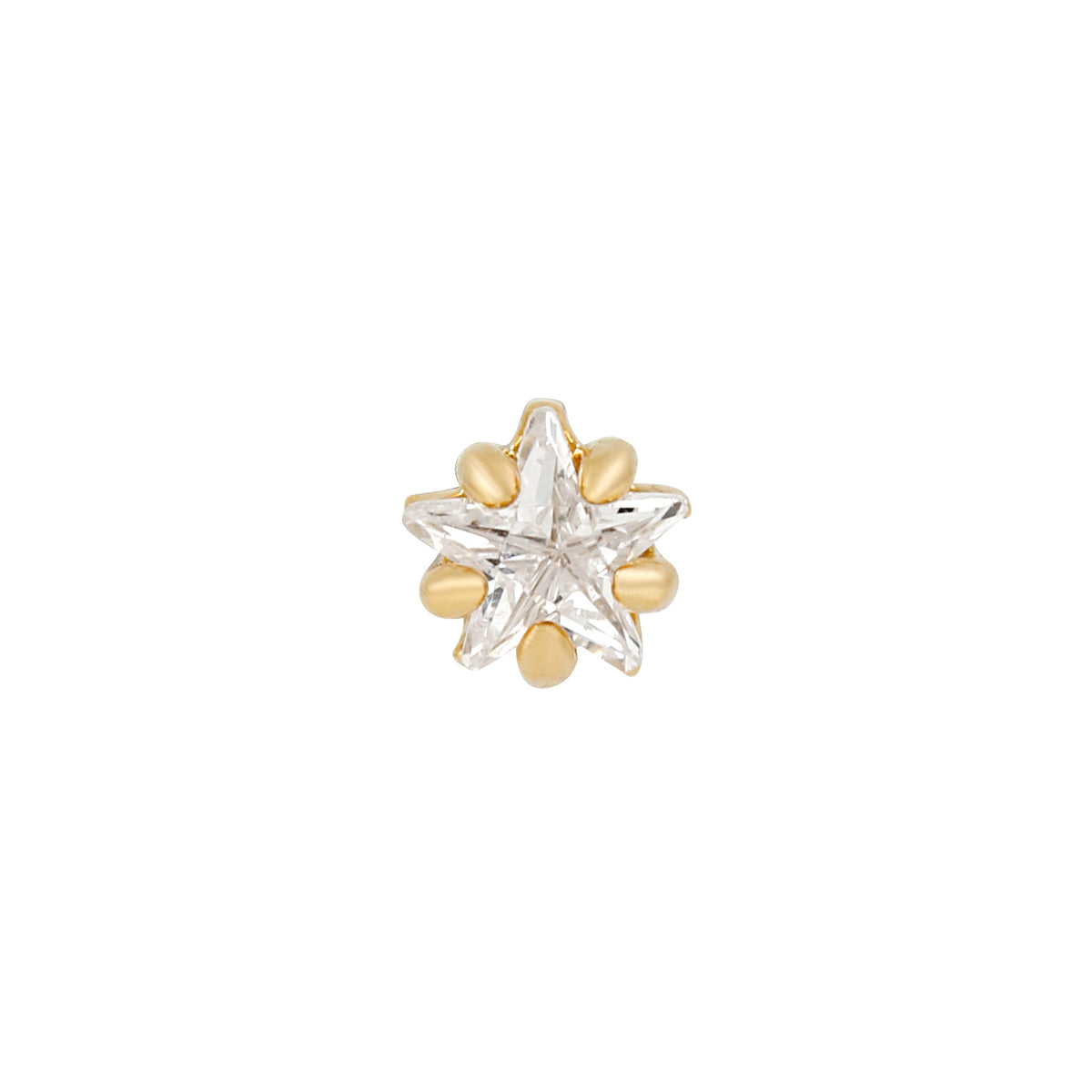 Teeniest & Brightest Star Piercing Style Earring – Girls Crew
